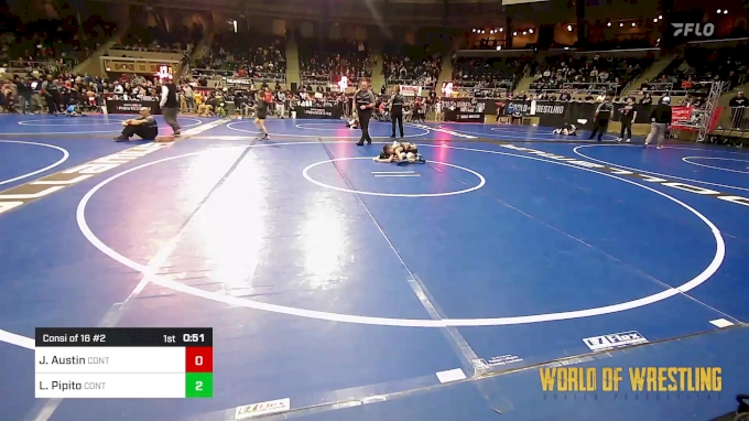 70 lbs Consi Of 16 #2 - Jon Luke Austin, Contender Wrestling Academy vs ...