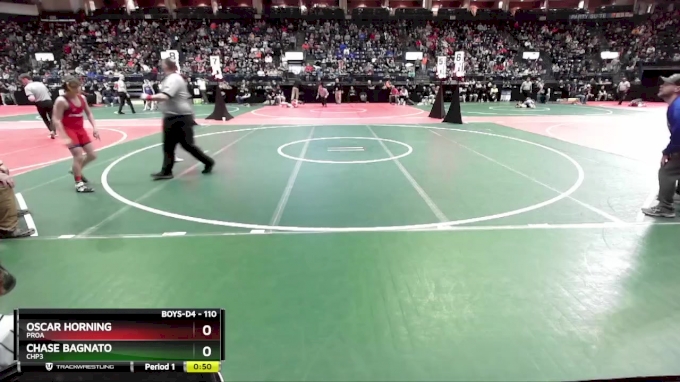 110 lbs Cons. Round 3 - Oscar Horning, PROA vs Chase Bagnato, CHP3