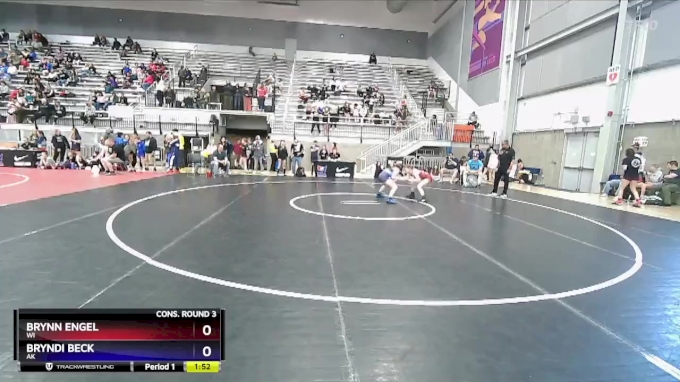 42 lbs Cons. Round 3 - Brynn Engel, WI vs Bryndi Beck, AK