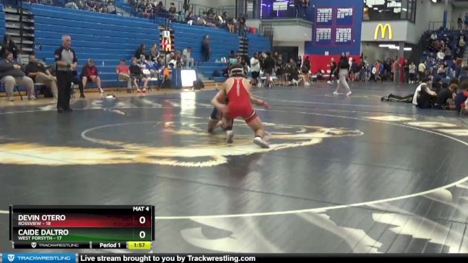 170 lbs Round 4 (4 Team) - Devin Otero, Rossview vs Caide Daltro, West ...