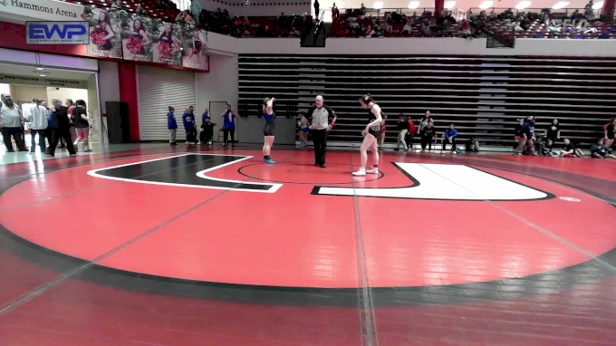 155 lbs Rr Rnd 2 - Audrey Forth, Sapulpa High School Girls vs Makaylee ...