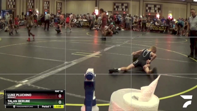 67 lbs Cons. Semi - Luke Pluchino, Rideout vs Talan Berube, Smitty`s Barn