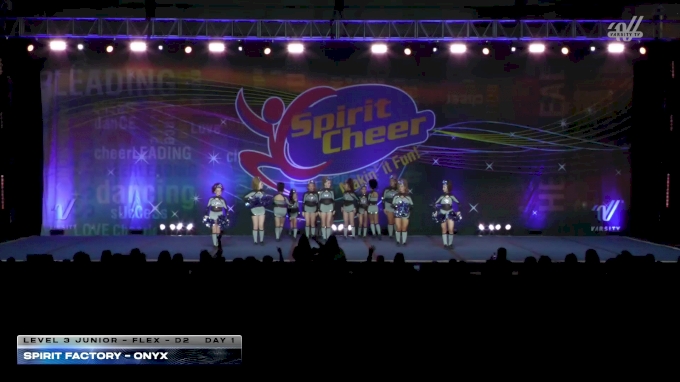 Spirit Factory - Onyx [2026 L3 Junior - Flex - D2 Day 1] 2026 Spirit ...