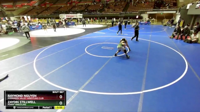94 lbs Cons. Semi - Zaydin Stillwell, Poway Wrestling vs Raymond Nguyen ...