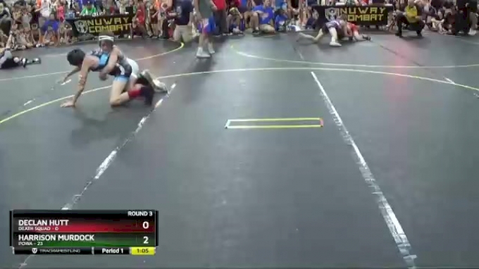 91 lbs Round 3 (6 Team) - Harrison Murdock, POWA vs Declan Hutt, Death ...