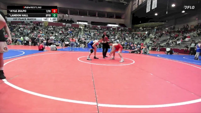 152 lbs 1st Place Match - Kyle Zulpo, Team Zulpo Perryville Wrestling ...