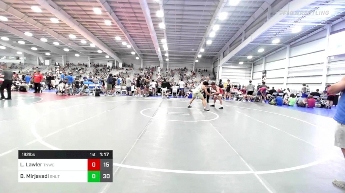 182 lbs Rr Rnd 1 - Lucas Lawler, Team Nauman Silver Fox vs Brayden ...