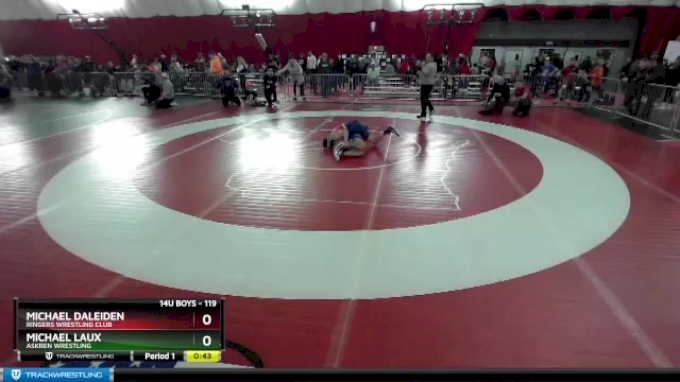 119 lbs Semifinal - Michael Laux, Askren Wrestling vs Michael Daleiden ...