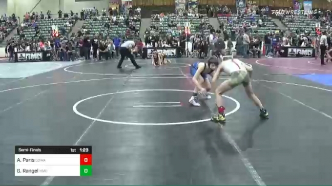 82 lbs Semifinal - Austin Paris, Cowan Wrestling Academy vs Gavin ...