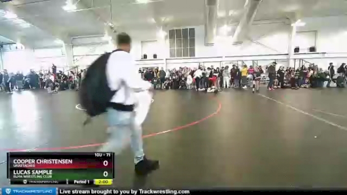 71 lbs Cons. Semi - Cooper Christensen, Unattached vs Lucas Sample ...