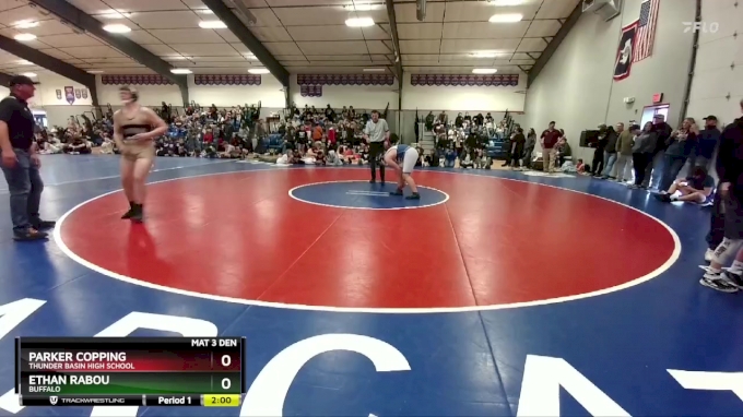 190 lbs Champ. Round 1 - Parker Copping, Thunder Basin High School vs ...