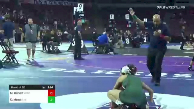 101 lbs Round Of 32 - Mackenzie Gilbert, Modesto (SJ) vs Celeste Meza ...