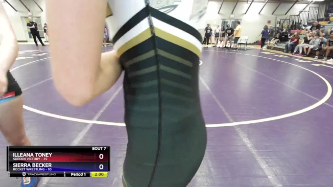 110 lbs Round 2 (10 Team) - Molly Spader, Sudden Victory vs Paisley ...