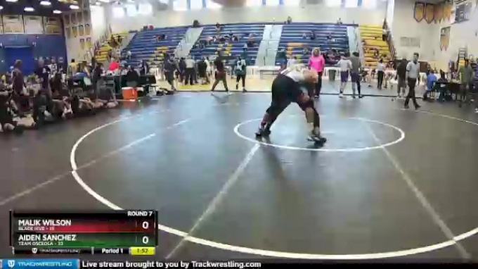 170 lbs Round 7 (8 Team) - Aiden Sanchez, Team Osceola vs Malik Wilson ...
