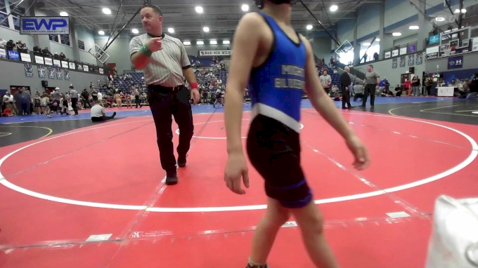 61 lbs Semifinal - Jaxon Doherty, Beebe Badgers Wrestling Club vs Oakes ...
