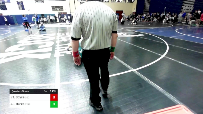 107 lbs Quarterfinal - Thomas Boyce, Conwell-Egan Catholic vs Jojo ...