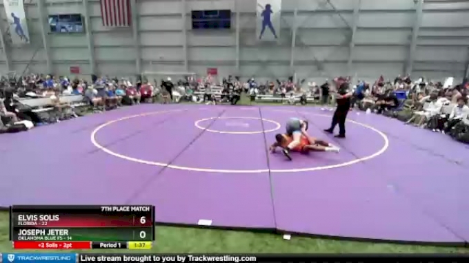 138 lbs Placement Matches (8 Team) - Elvis Solis, Florida vs Joseph ...