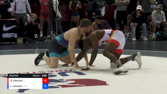 74 lbs Semifinal - Quincy Monday, NJRTC/TMWC vs Jarrett Jacques, Tiger ...