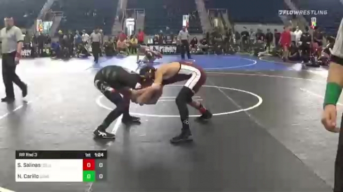 106 lbs Rr Rnd 3 - Saul Salinas, Columbia Basin Brawlers vs Nathan ...