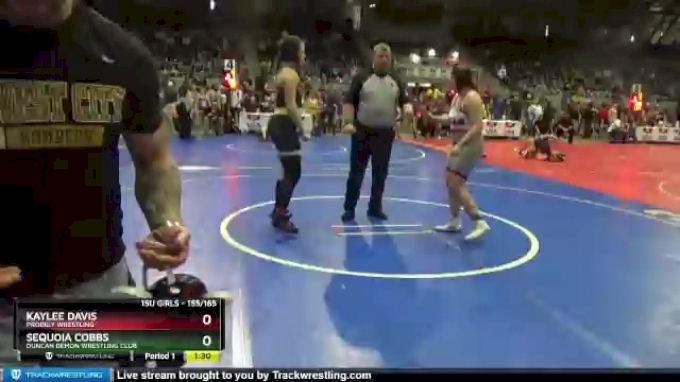 155 lbs Round 1 - Kaylee Davis, Prodigy Wrestling vs Sequoia Cobbs ...