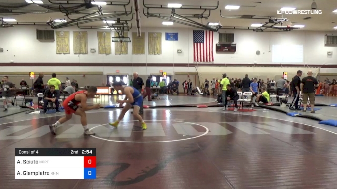 182 lbs Consi Of 4 - Anthony Sciuto, Northern Highlands vs Anthony ...