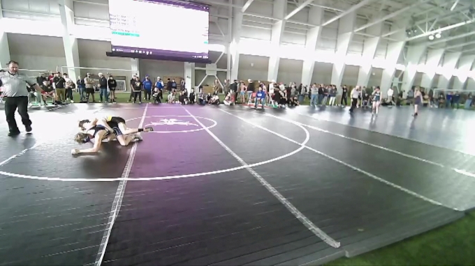 113 lbs Champ. Round 1 - Gaige Stewart, Panguitch vs Grady Noll, Bishop ...