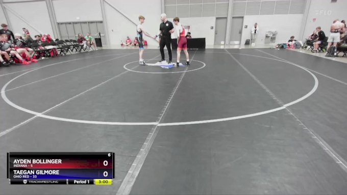 120 lbs Placement Matches (16 Team) - Ayden Bollinger, Indiana vs ...