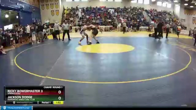 138 lbs Champ. Round 1 - Ricky Bowermaster 3, Springstead vs Jackson ...