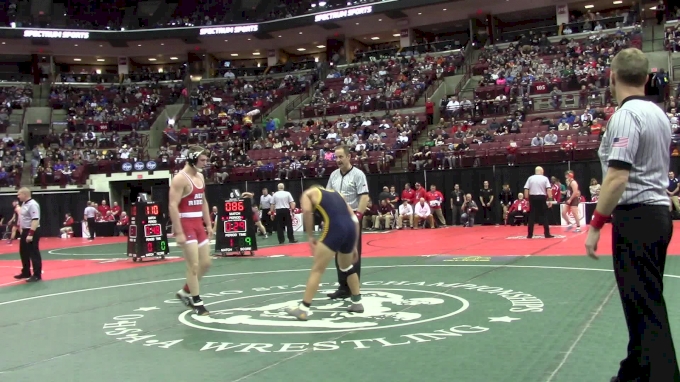 195 r1, Zach Banks, Middletown Madison vs Jake Sage, Oak Harbor