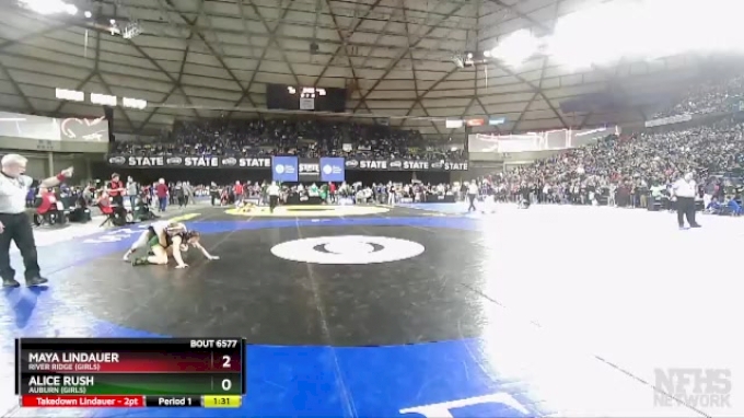 Girls 3A/4A 110 Quarterfinal - Alice Rush, Auburn (Girls) vs Maya ...