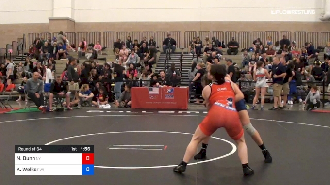 61 kg Round Of 64 - Natalie Dunn, Team New York vs Kylie Welker, Team ...