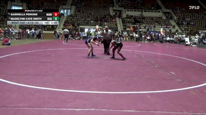 6-7A 120 Champ. Round 2 - Gabriella Perkins, Mary G Montgomery vs ...