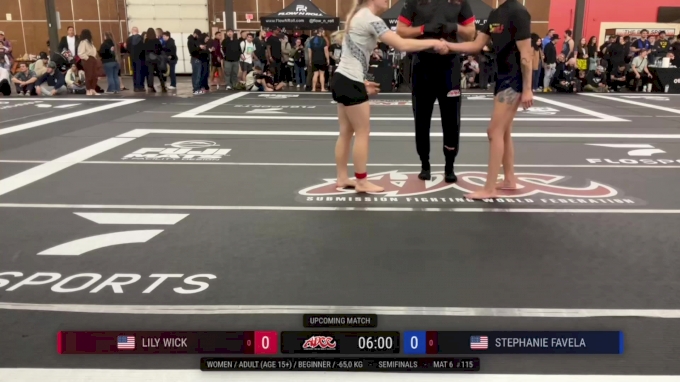 Lily Wick vs Stephanie Favela 2025 ADCC Portland Open