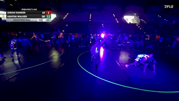 175 lbs Quarterfinal - Eli Aland, Skyridge High School vs River Von ...