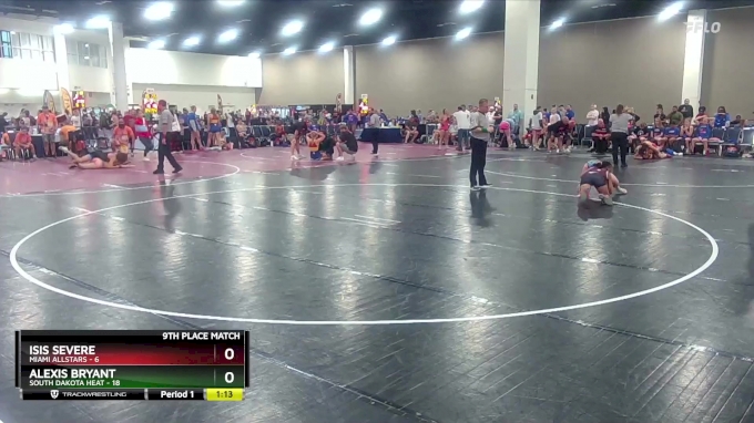125 lbs Placement (16 Team) - Isis Severe, MIAMI ALLSTARS vs Alexis ...