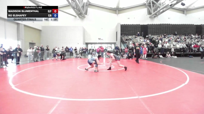 Quarterfinal - Madison Blumenthal, Elite NJ vs Ro Elshafey, CJA