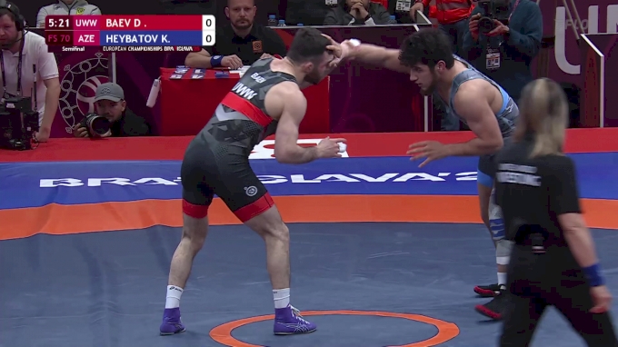 70 kg Semifinal - David Baev, UWW vs Kanan Heybatov, AZE
