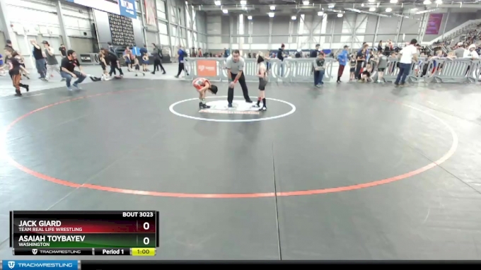49-50 lbs Round 1 - Jack Giard, Team Real Life Wrestling vs Asaiah ...