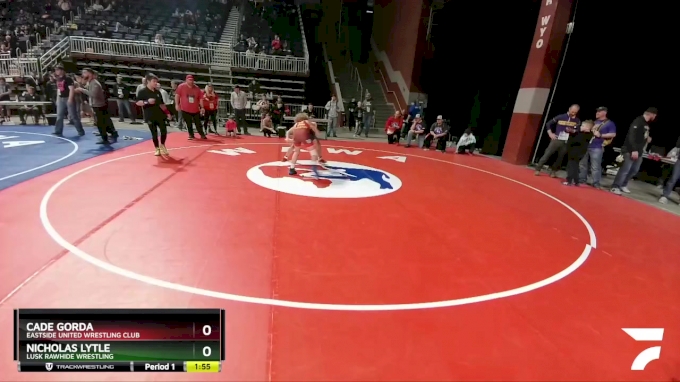 117 lbs Semifinal - Cade Gorda, Eastside United Wrestling Club vs ...