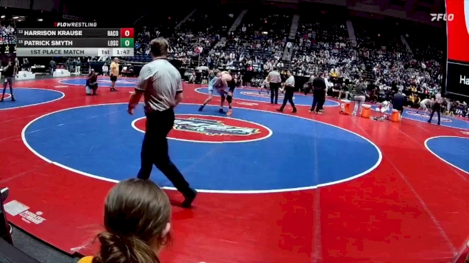132-2A 1st Place Match - Harrison Krause, Hart County vs Patrick Smyth ...