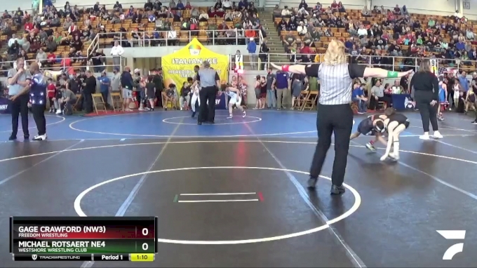 60 lbs Champ. Round 1 - Gage Crawford (nw3), Freedom Wrestling vs ...