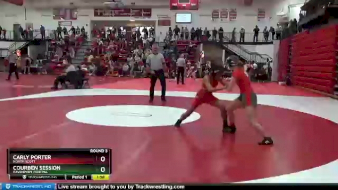 Round 3 - Courben Session, Davenport Central vs Carly Porter, North Scott