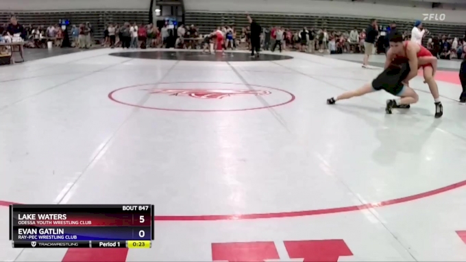 150 lbs Semifinal - Lake Waters, Odessa Youth Wrestling Club vs Evan ...