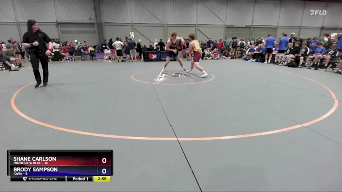 190 lbs Placement Matches (16 Team) - Shane Carlson, Minnesota Blue vs ...