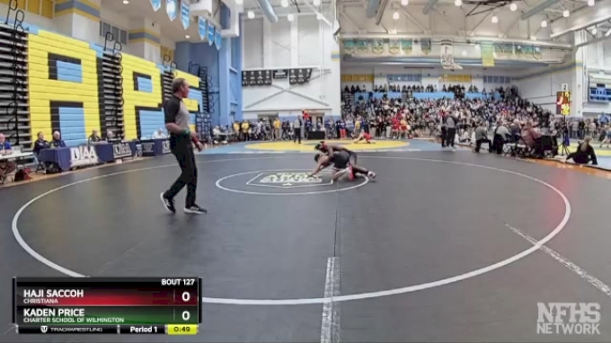 113 lbs Cons. Round 1 - Haji Saccoh, Christiana vs Kaden Price, Charter ...