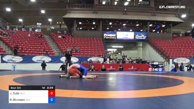 88 kg Cons 8 #2 - Jesse Culp, Next Level Wrestling vs Russell Brunson ...