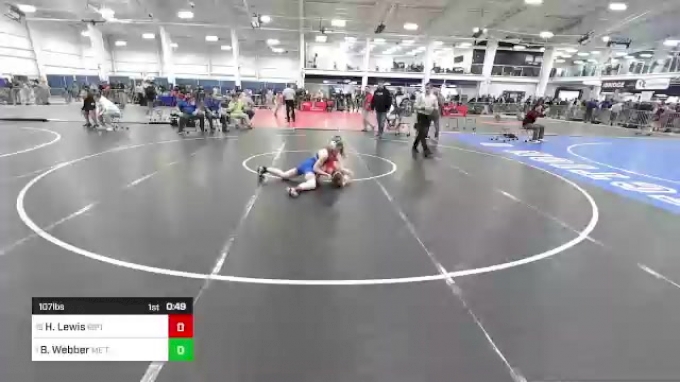 107 lbs Consi Of 8 #2 - Hailey Lewis, Riptide WC vs Brooklynn Webber ...