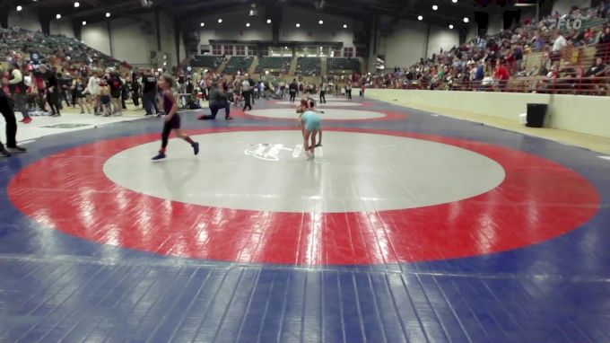 65-70 lbs Rr Rnd 3 - Nora Calhoun, Junior Indian Wrestling vs Ava Boone ...