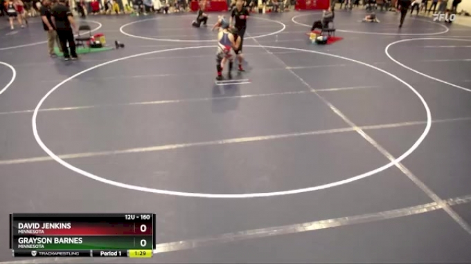 160 lbs Quarterfinal - David Jenkins, Minnesota vs Grayson Barnes ...