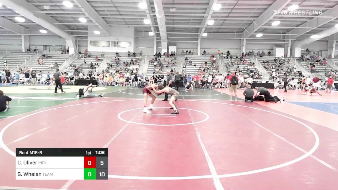 126 lbs Rr Rnd 3 - Caleb Oliver, Indiana Flash South vs Geoffrey Whelan ...